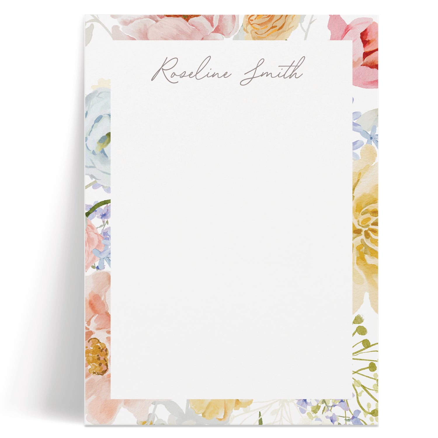 Tranquility | Personalized Notepad | Curio Press