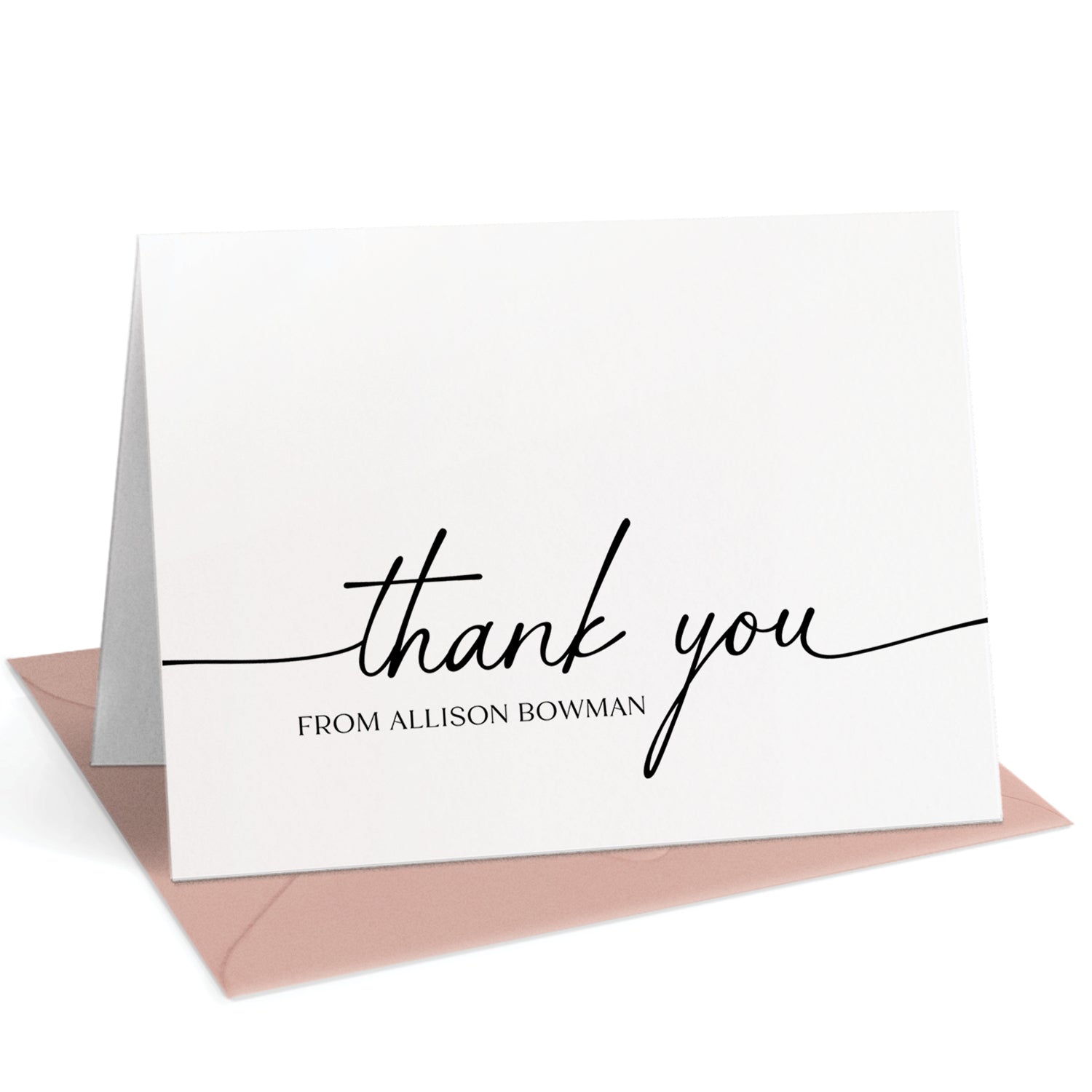 Refined | Customized Folded Note Cards | Curio Press