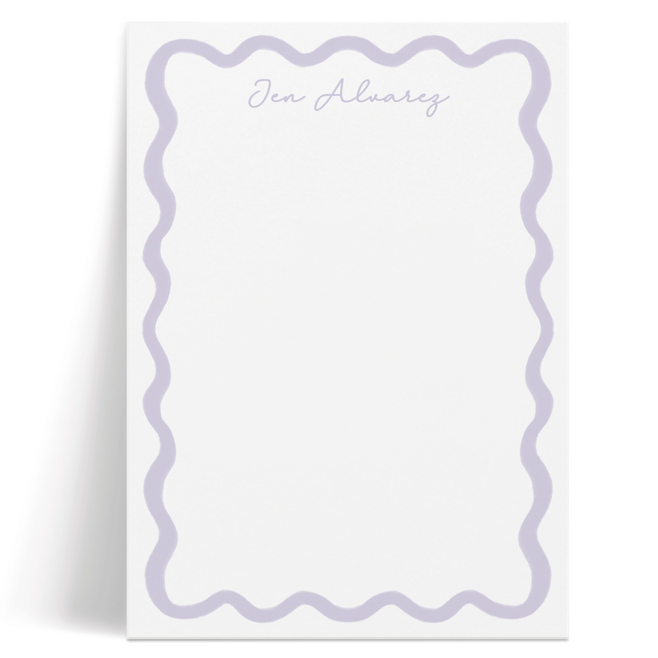 Wavy | Customized Notepads | Curio Press