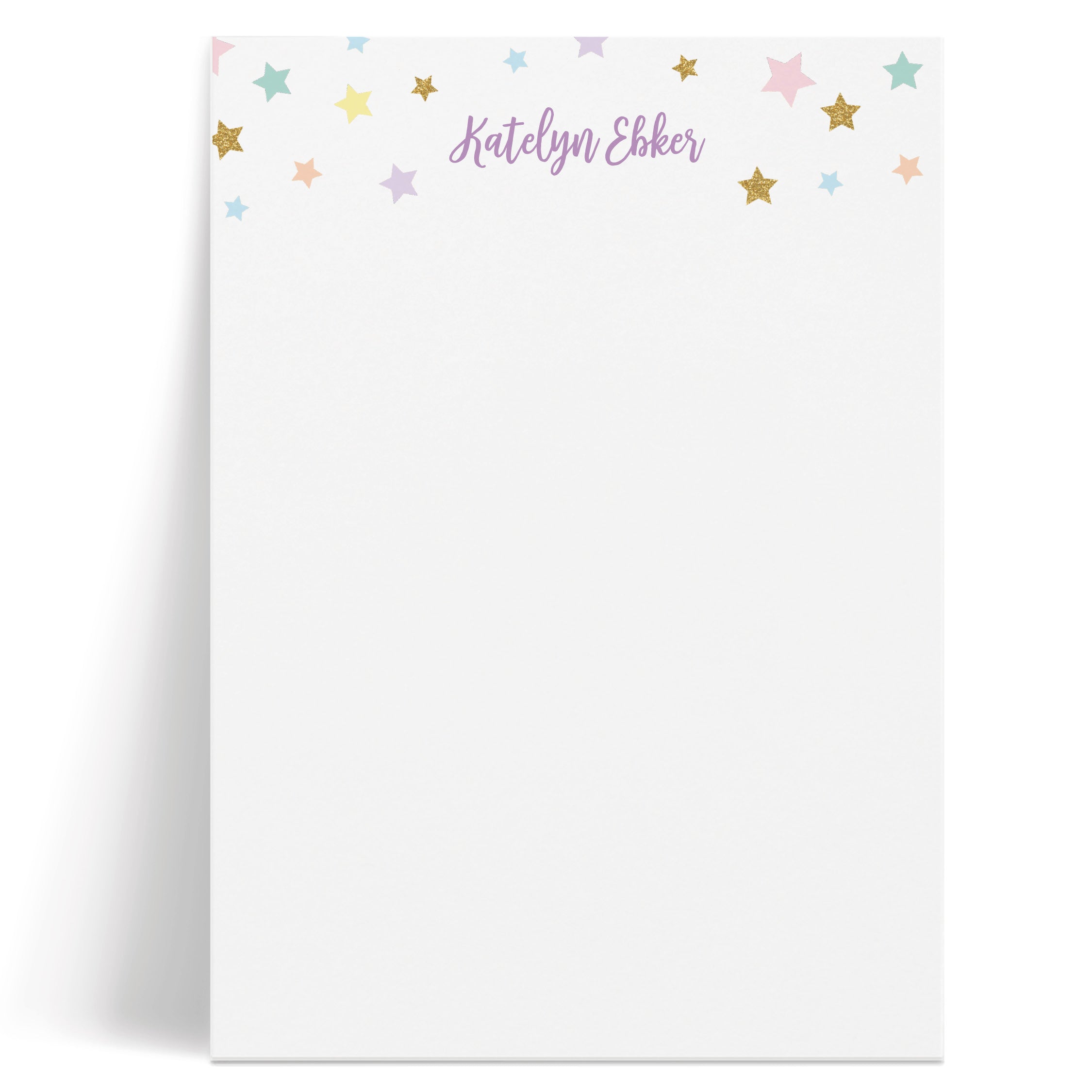 Stars | Customized Notepad | Curio Press